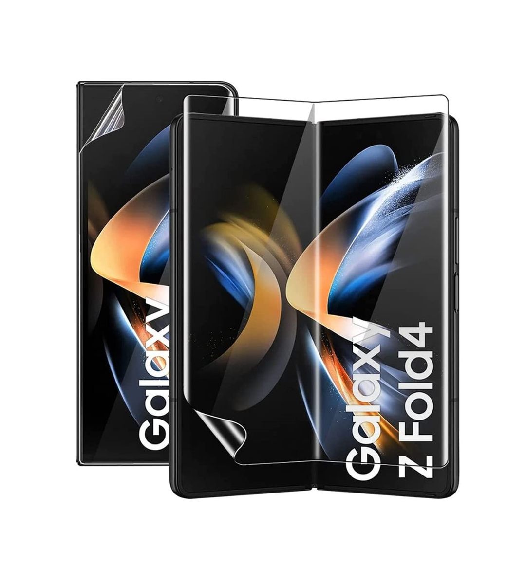 Dual Easy Film Front & Inner Screen Protector for Galaxy Z Fold 4 ...