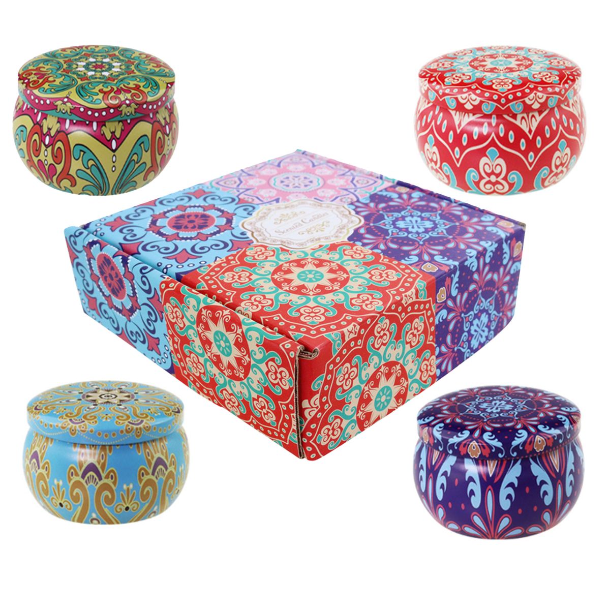 Scented Candles Gift Set 4 Pack Aromatherapy Candles | Shop Today. Get ...