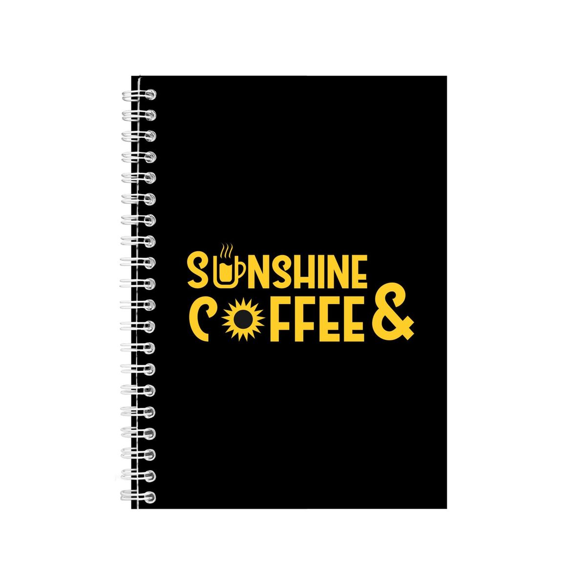 Sunshine And Coffee Notebook Summer Gift Idea A5 Notepad 150 | Shop Today. Get it Tomorrow ...