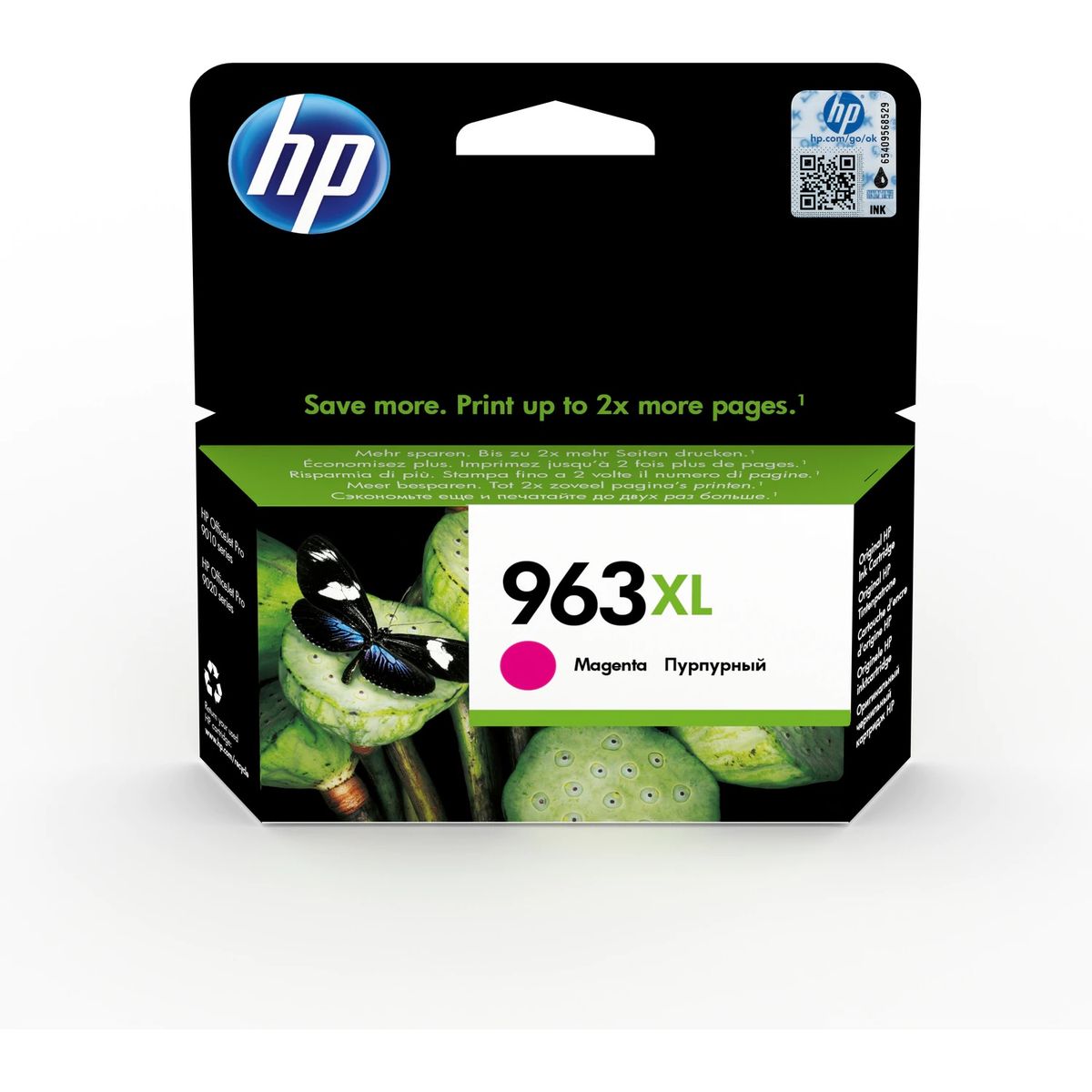 HP 963XL High Yield Magenta Original Blister Ink Cartridge | Shop Today ...
