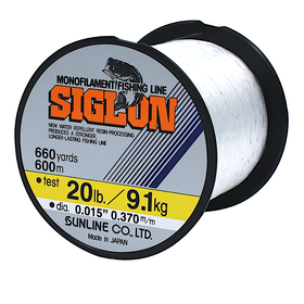 Siglon Fishing Nylon 600m (20Lb/9.1Kg) (Clear) | Shop Today. Get it ...