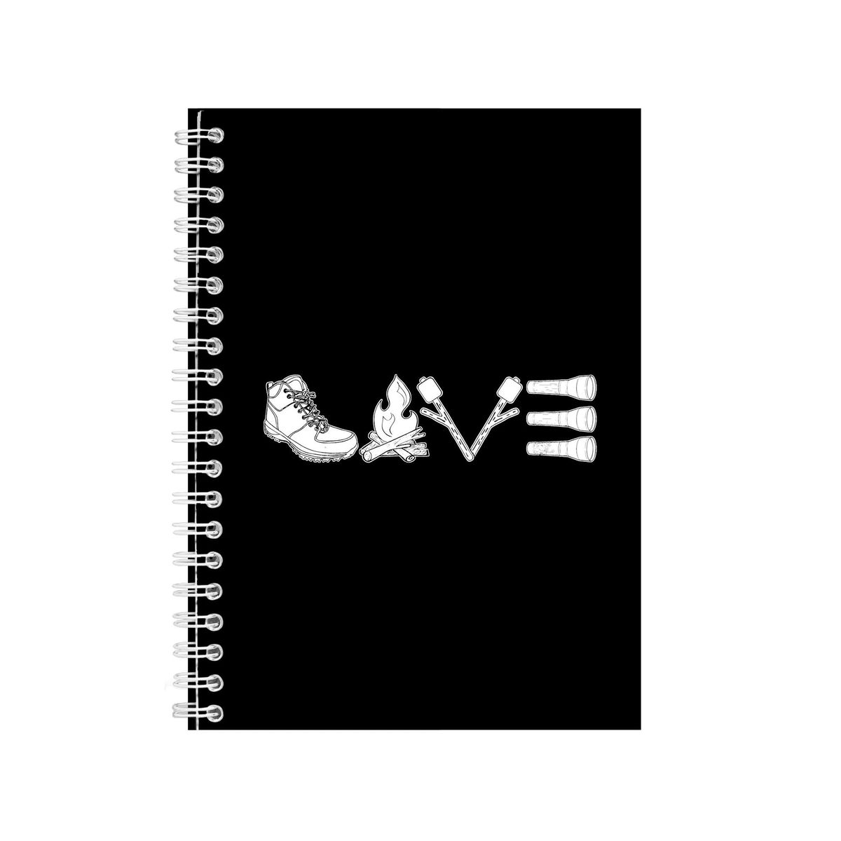 Love Camping Notebook Camper Gift Idea Writing Book Notepad Pad 45 ...