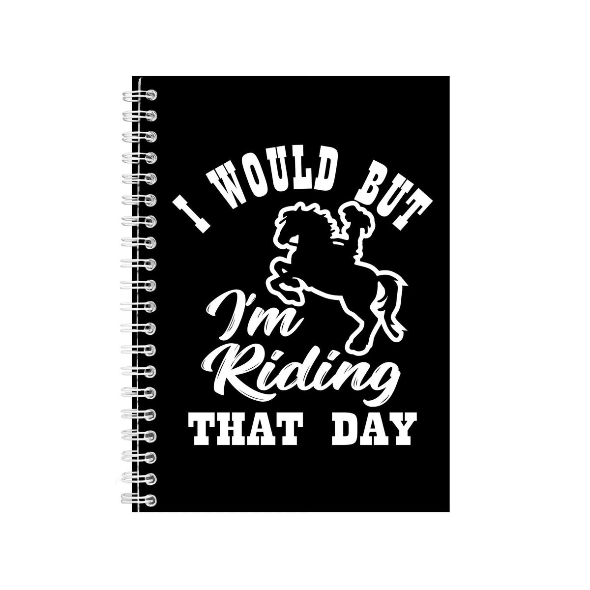 Horse Riding Notebook Equestarian Gift Idea Writing Book Notepad Pad 40 ...