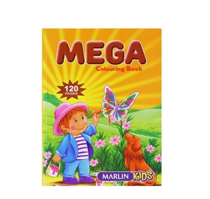 Marlin Kids - Mega Colouring Books 120 Page (Pack Of 5) | Shop Today ...