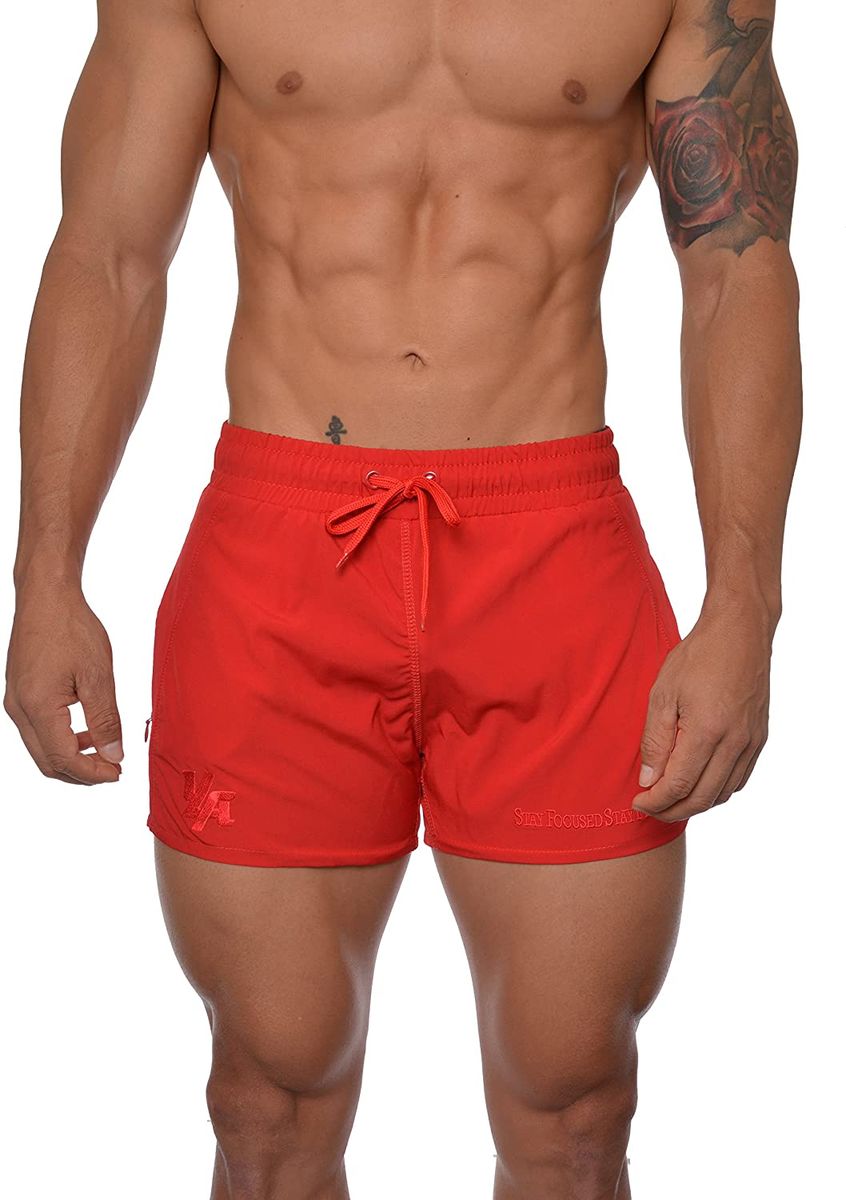 YLA Bodybuilding Lift Shorts Red | Shop Today. Get it Tomorrow ...