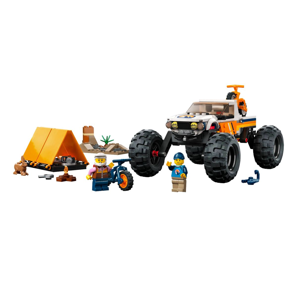 LEGO - 60387 City 4x4 Off-Roader Adventures Building Set - Parallel ...