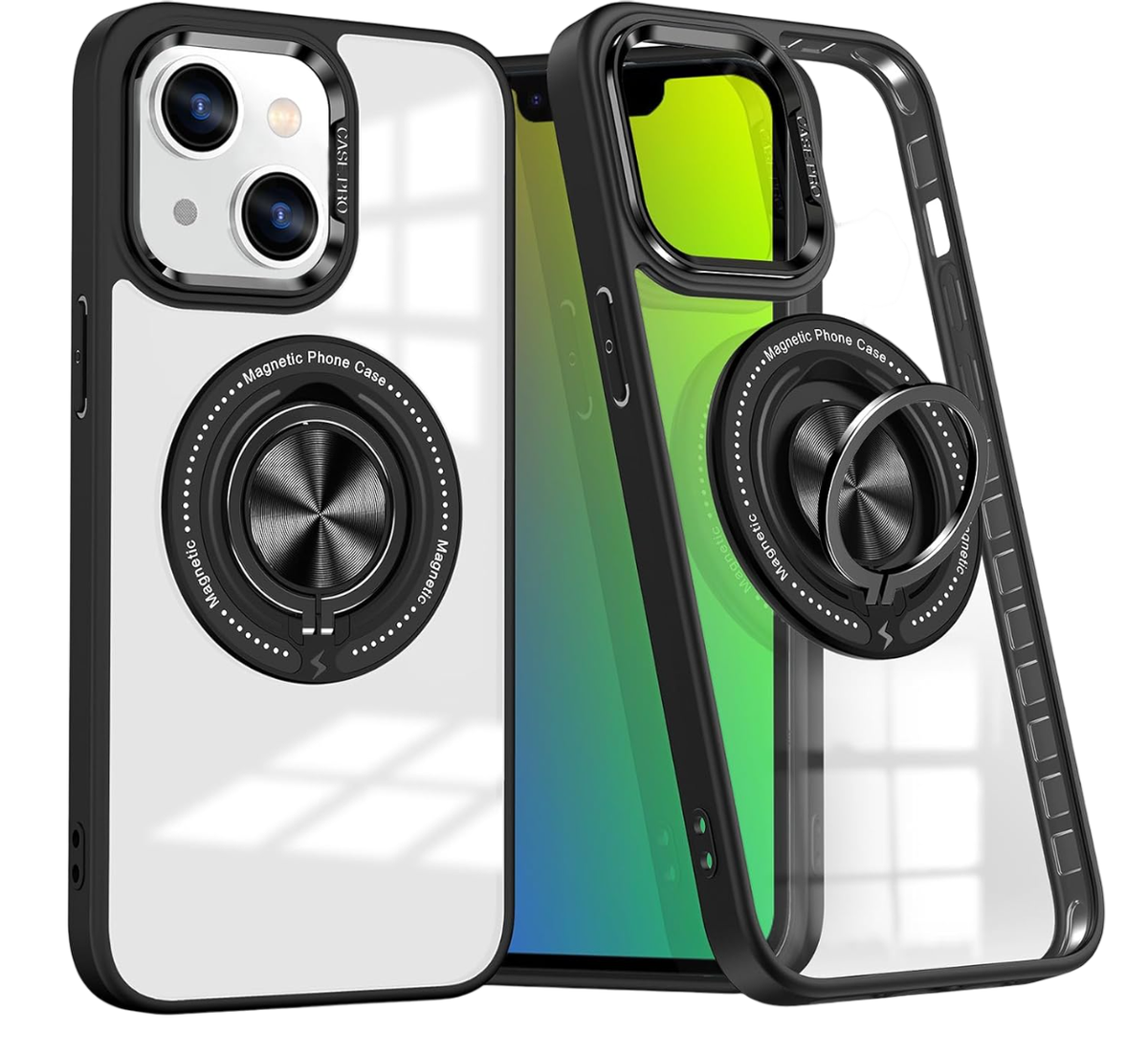 iPhone 15 Clear Case with Ring Holder Compatible with MagSafe | Shop ...