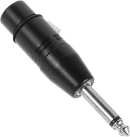 Mono Male to Female Audio Adapter Plug-and-Play for Microphone & Audio ...
