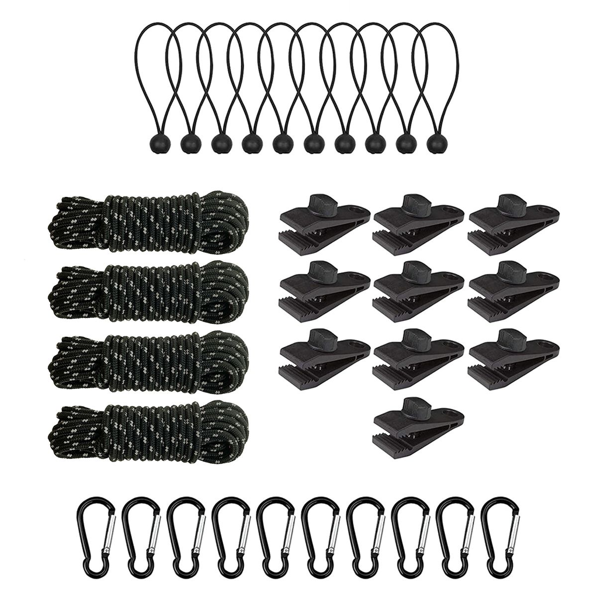 Camping Multi-Use Canopy Tent Clip Fastener Kit | Shop Today. Get it ...