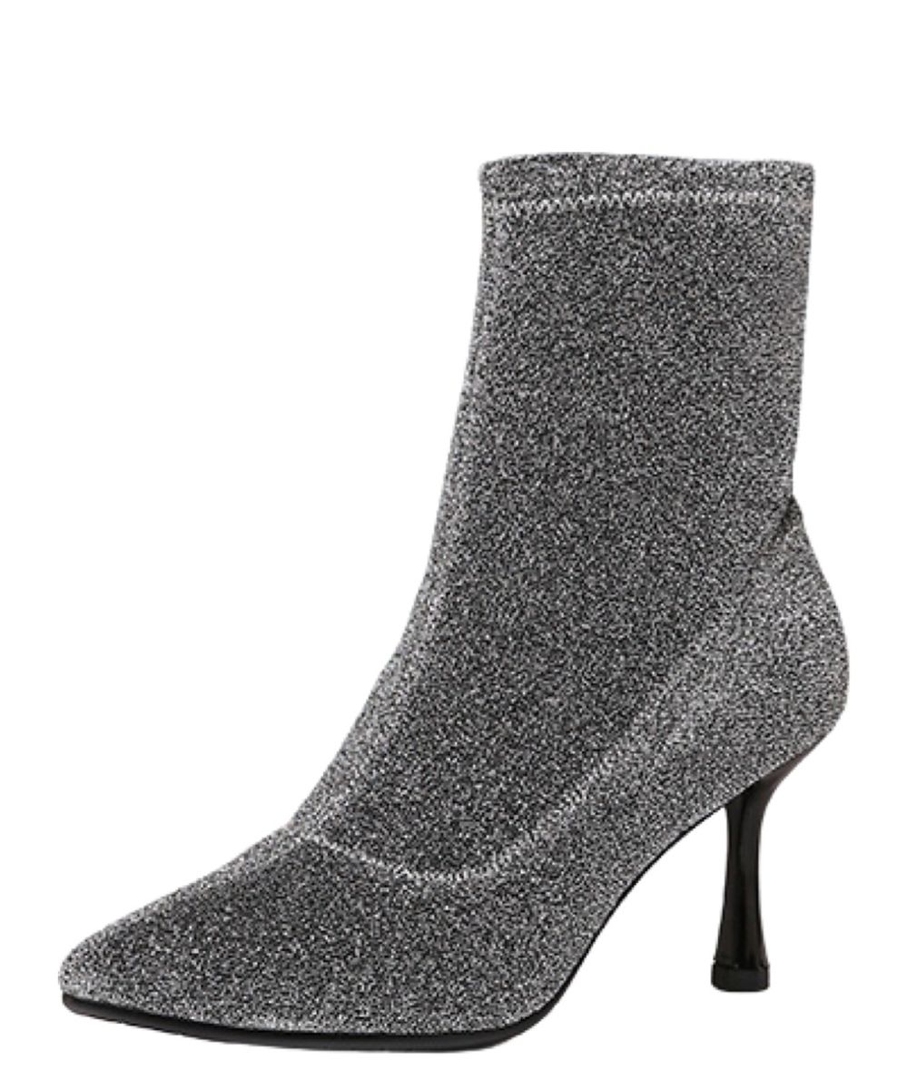 Glitter Ankle Boots Ladies Party Prom Booties | Shop Today. Get it ...