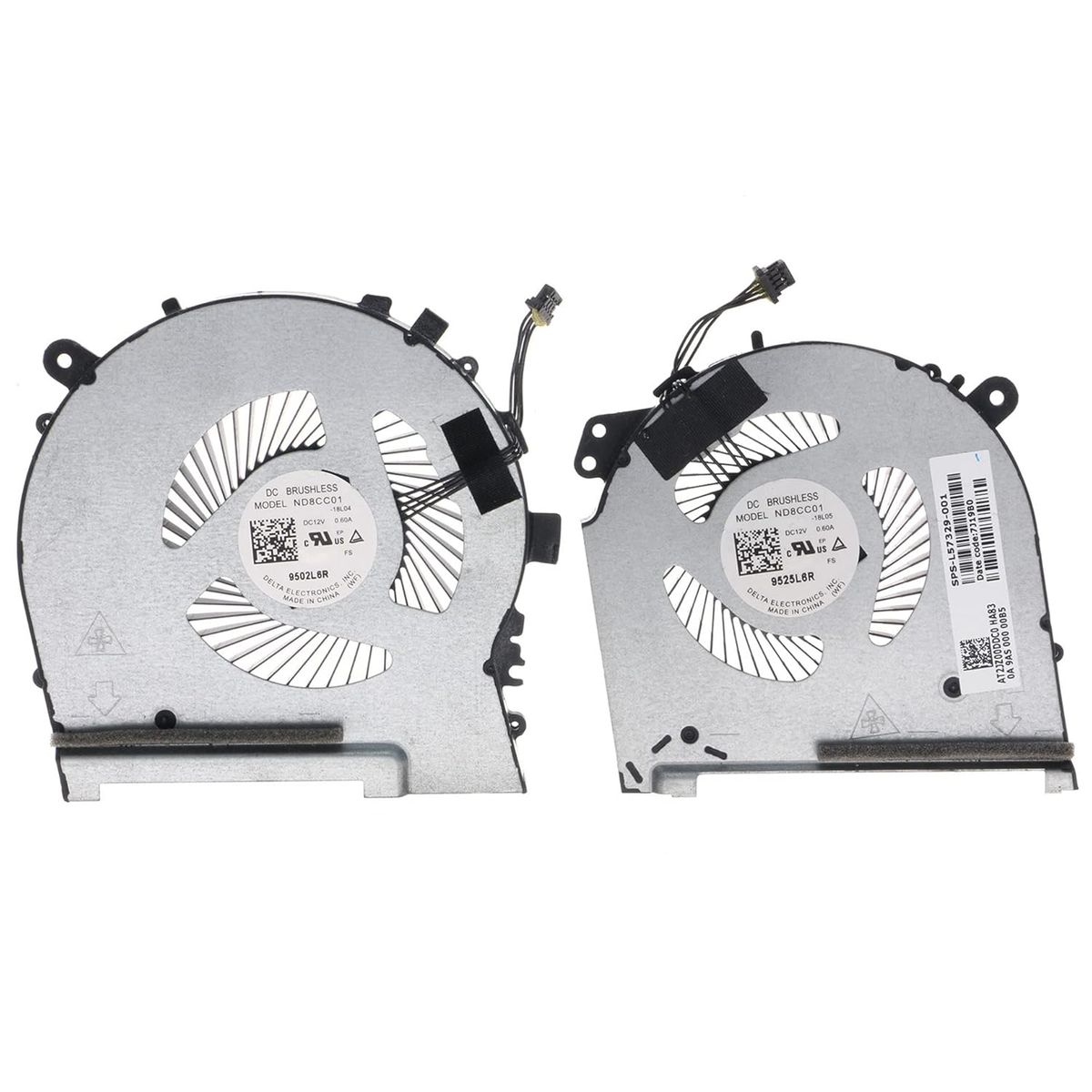 Replacement CPU and GPU Cooling Fan for HP Omen 15-DH | Shop Today. Get ...