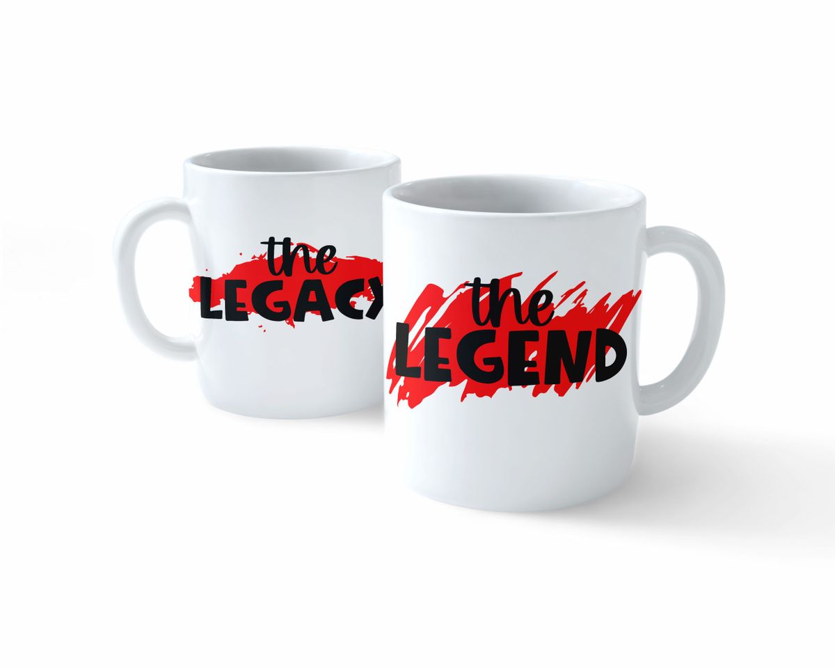 The Legend and the Legacy - Mug Set | Shop Today. Get it Tomorrow ...