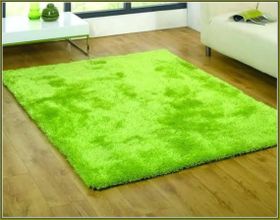 Fluffy Carpet - Shaggy Rug Green | Shop Today. Get it Tomorrow ...