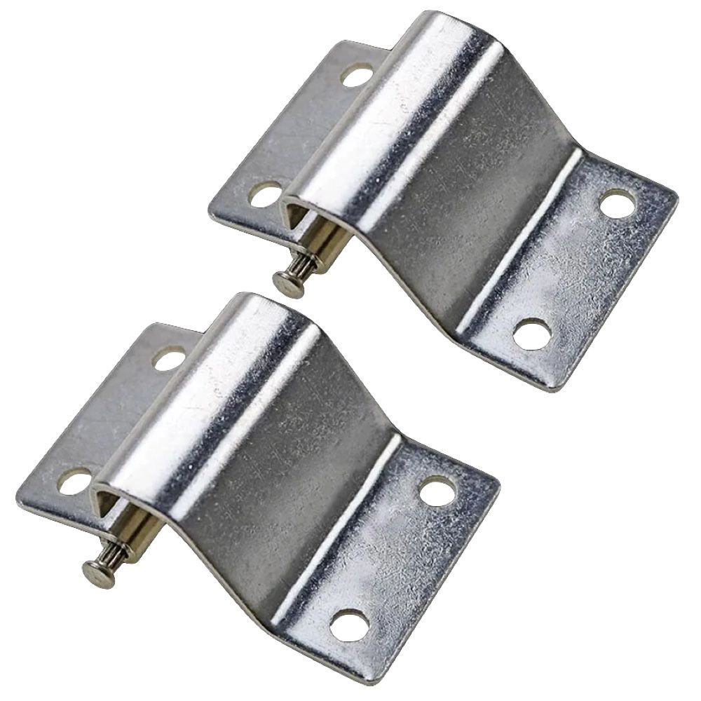 Tool Iron Zinc Equipment Bolt Type Bending Hinge Set Of 2 -7cm | Shop ...