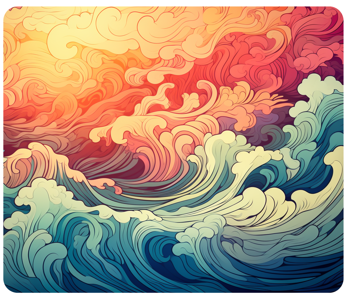 Mousepad - Ocean - Stylish Mouse pad | Shop Today. Get it Tomorrow ...