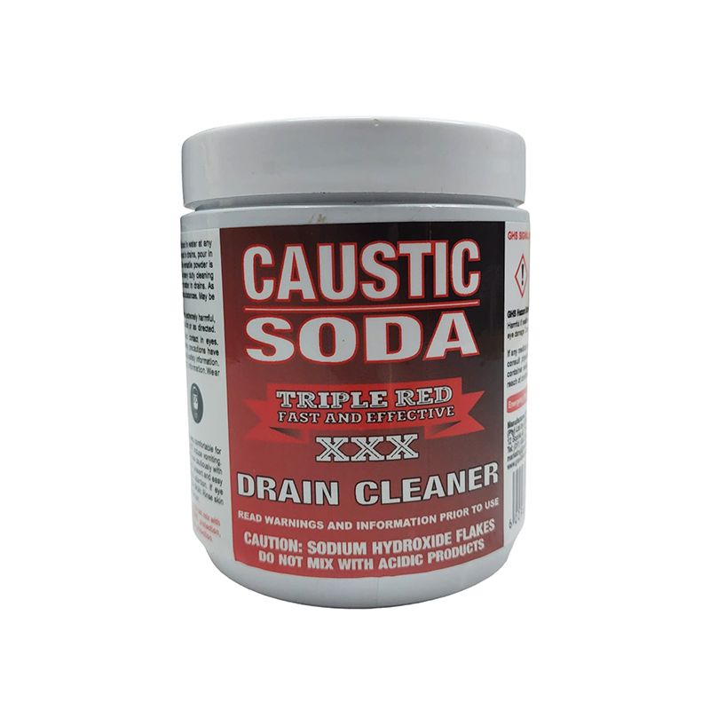 TRIPLE RED Caustic Soda Drain Cleaner Flakes 500g | Shop Today. Get it ...