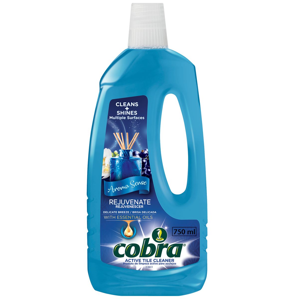 Cobra 750ml, Active Tile Cleaner, Aroma Sense Rejuvenate, Delicate ...