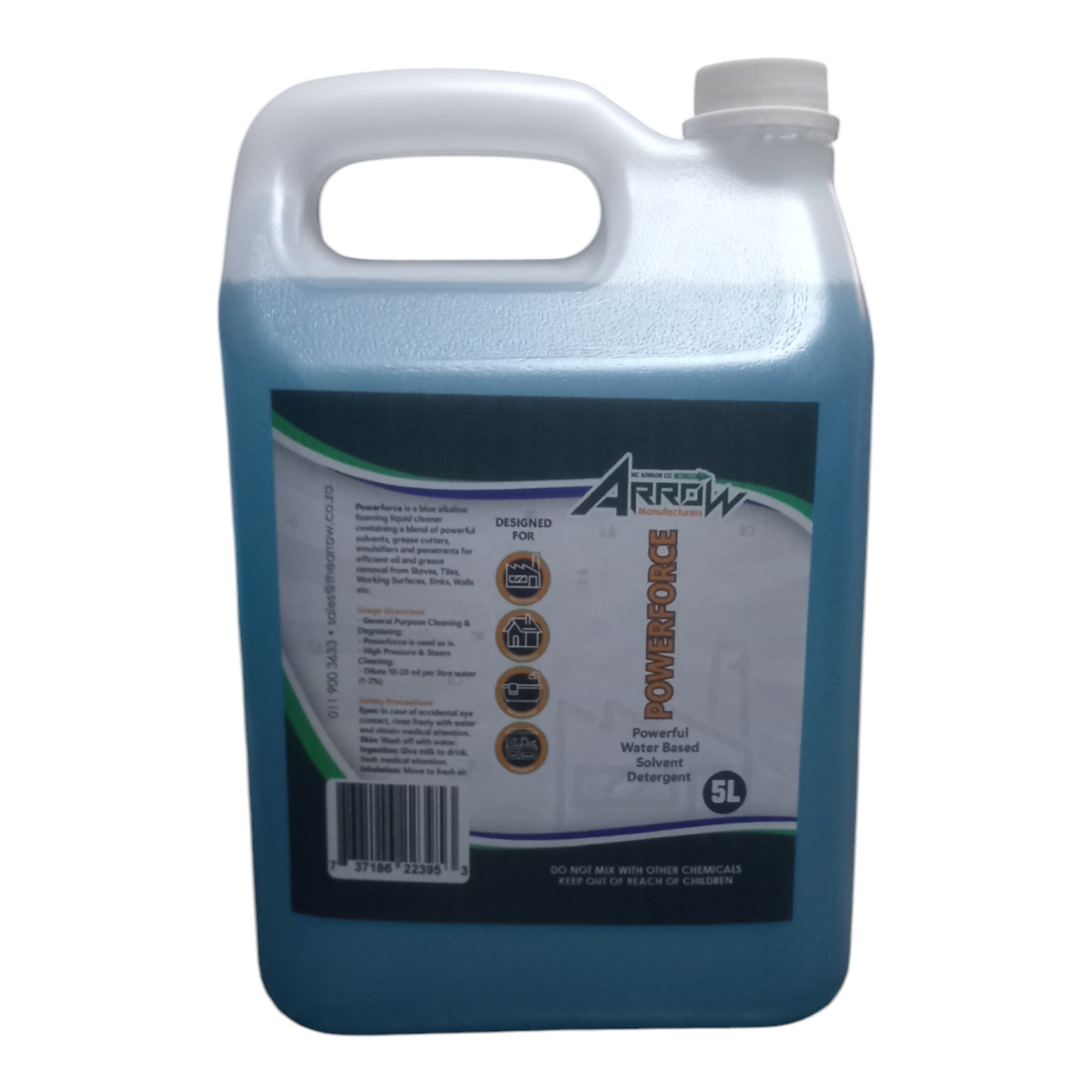 Arrow Powerforce - All Purpose Cleaner and Degreaser (Blue) 5L | Shop Today. Get it Tomorrow ...