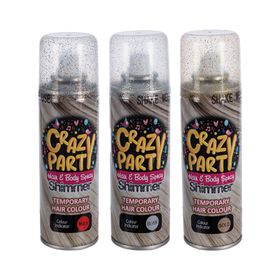 Bulk Pack x 6 Glitter Party Spray - 280ml | Shop Today. Get it Tomorrow ...