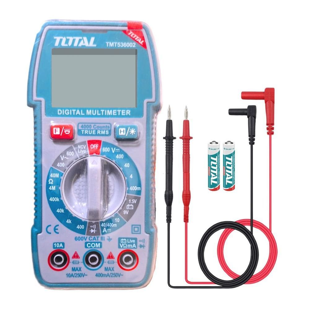 Total Tools - Digital Multimeter - Manual-Range - CAT. III 600V | Shop ...