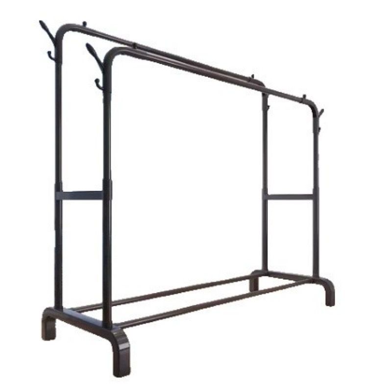Plastic Parallel Bar Clothes and Shoes Floor Storage Rack | Shop Today ...