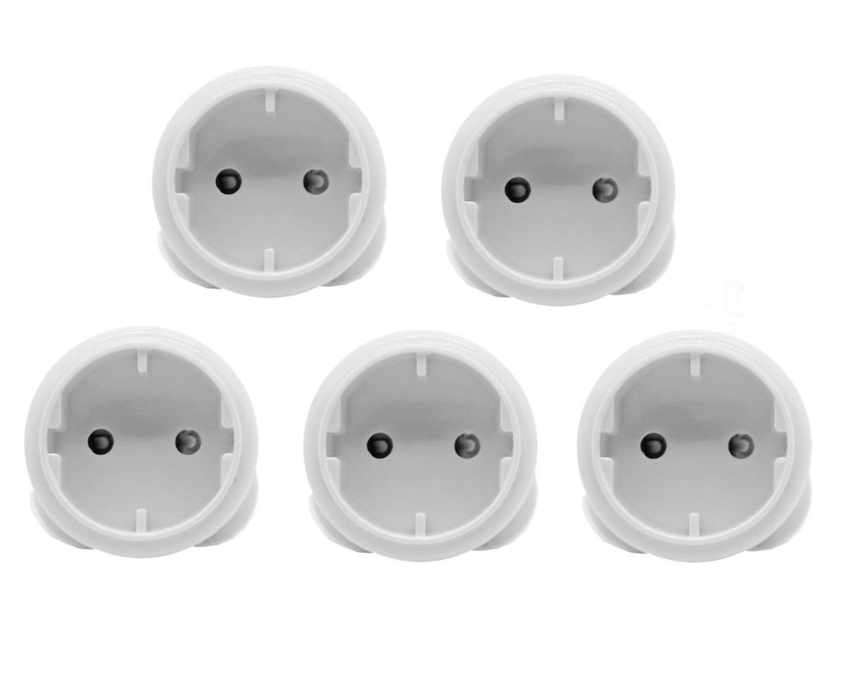 2 Pin Schuko Adaptor - 5 Pack | Shop Today. Get it Tomorrow! | takealot.com