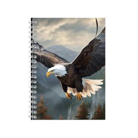 3D Blad Eagle Flying Notebook Gift Idea Notepad Pad 101 | Shop Today ...