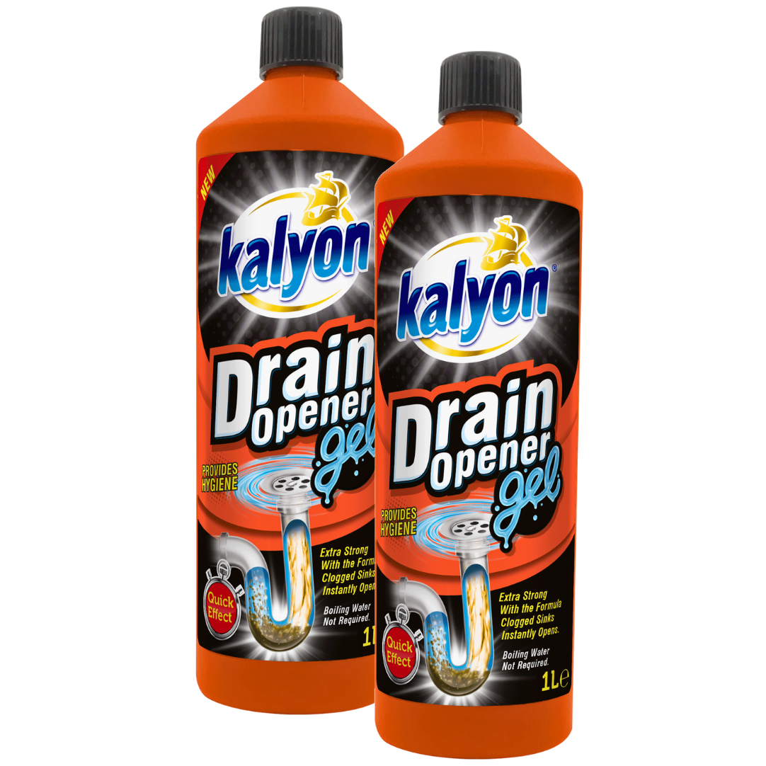 Kalyon 1L Strong Hair Clog Eliminator, Drain Unblocker Gel, Value Pack ...