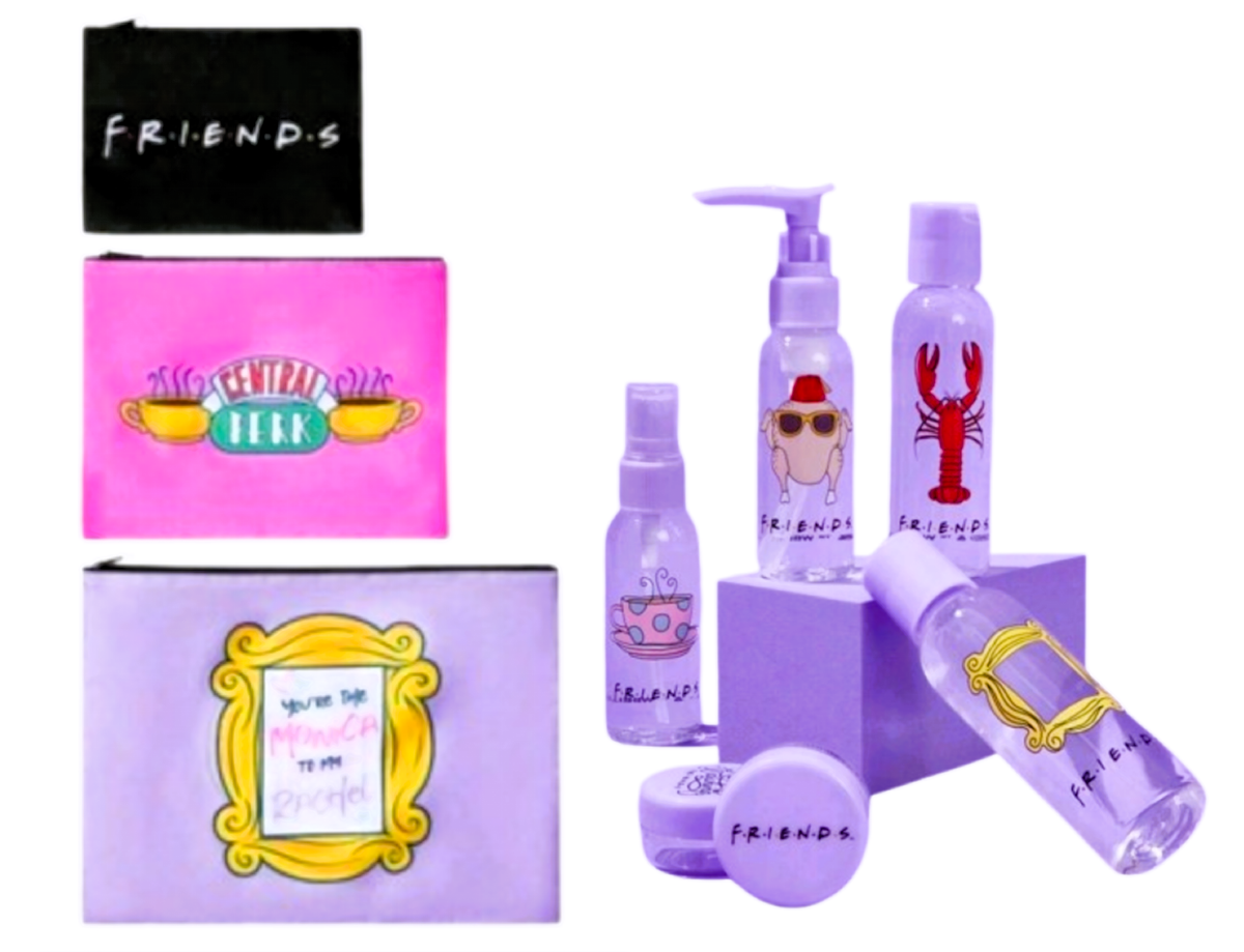 Friends Toiletries Travel Bags and Containers Set | Shop Today. Get it ...