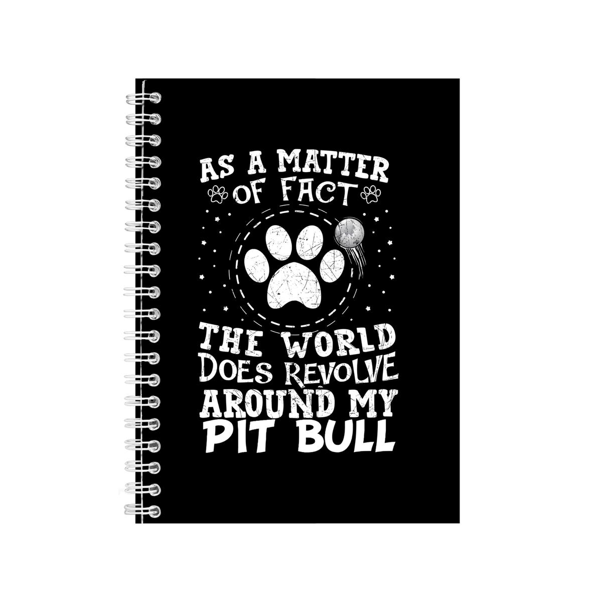 Pitbull World Notebook, dog Owners Gift Idea, Writing Books Notepad Pad ...