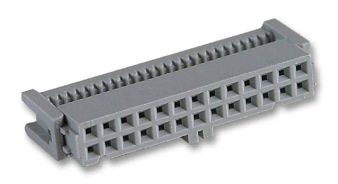 3M (89126-0101HA) IDC Connector, IDC Receptacle, Female, 2.54 mm, 2 Row ...