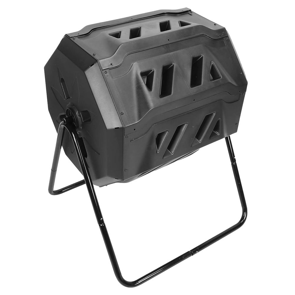 Home Garden Double Chamber Drum Rotating Composter Bin 160L | Shop ...