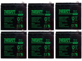 Forbatt 12v 7.2Ah VRLA Rechargeable Battery PACK OF 6 | Shop Today. Get ...