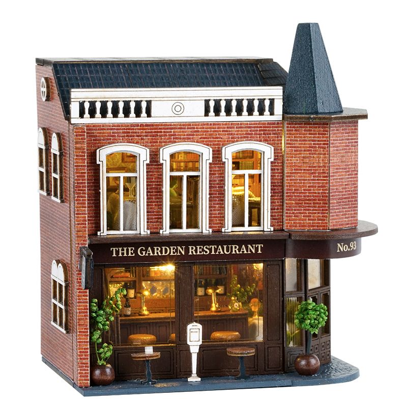 Cute Room Corner Restaurant DIY Miniature House Kit | Shop Today. Get ...