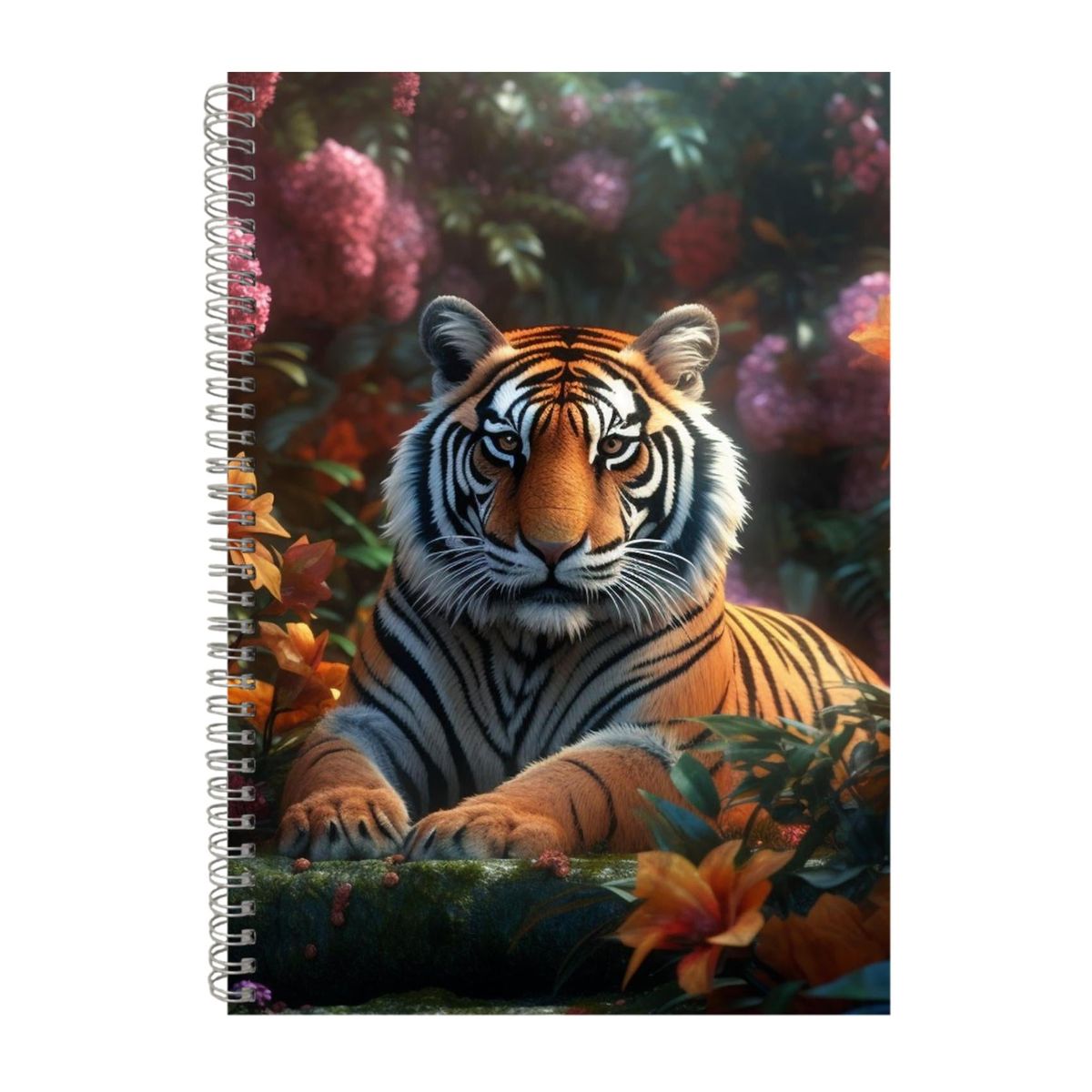 3D BENGAL TIGER 2 Notebook Gift Idea A4 Notepad Pad 103 | Shop Today ...