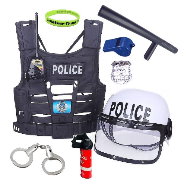 Kids Police Role Play Toy Set and BellaBear Wristband | Shop Today. Get ...