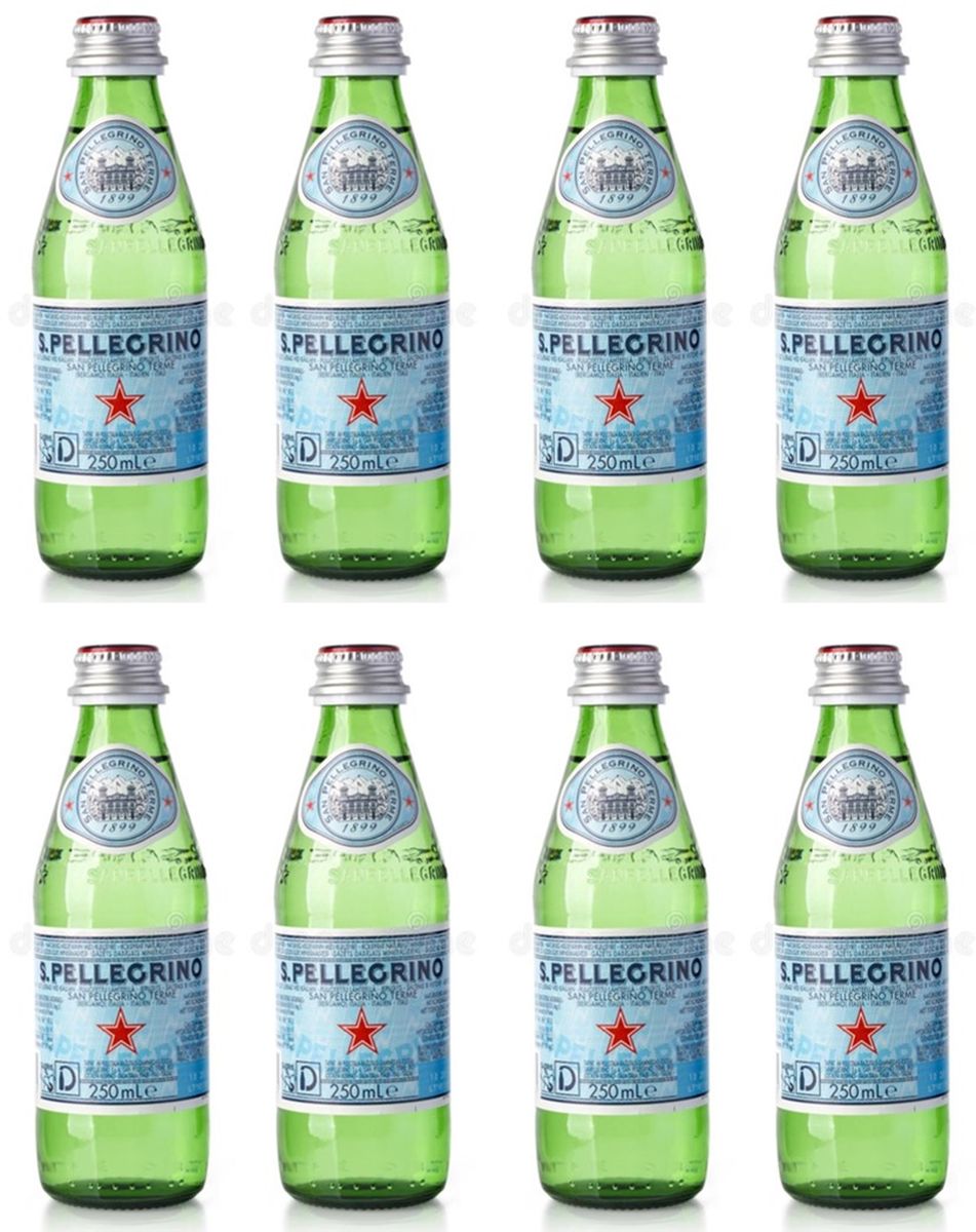 San Pellegrino Sparkling Water - Glass Bottle - 250ml - 8 Pack | Shop Today. Get it Tomorrow ...