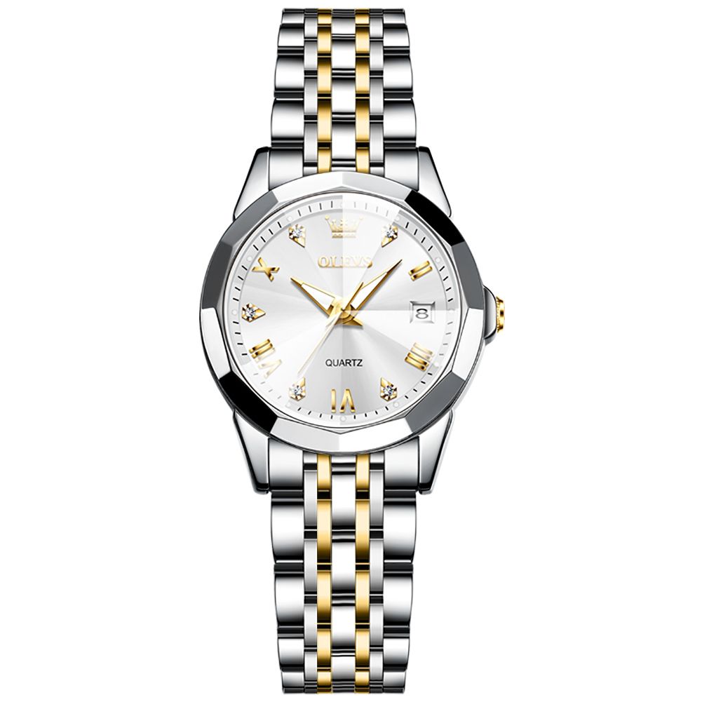 Ladies' Automatic Quartz Watch, 27mm, with Bracelet and Necklace | Shop ...
