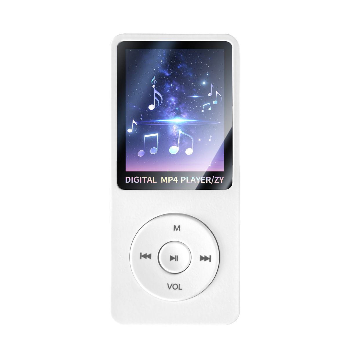1.8-inch Screen MP3 Player with Bluetooth and HD Speaker -White 4GB ...