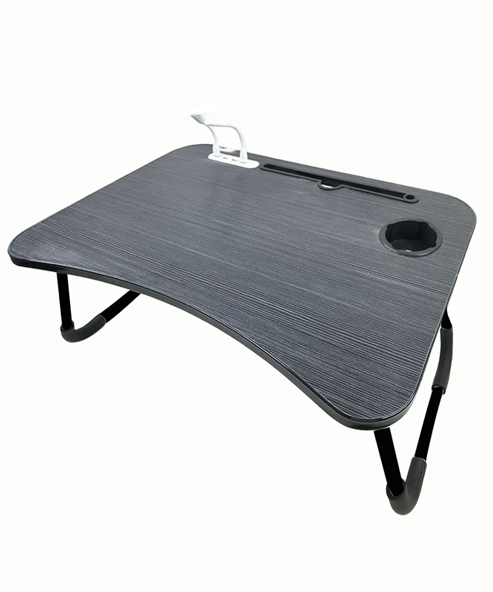 Foldable Laptop Bed Table Multi-function Lap Bed Tray With USB Port ...