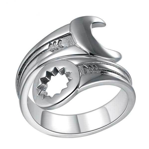 Biker Spanner Ring - Adjustable Mechanic Tool Ring | Shop Today. Get it ...