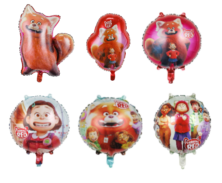 Turning Red Foil Balloons Bundle | Shop Today. Get it Tomorrow ...