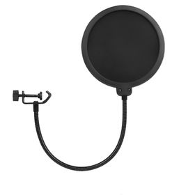 Professional Microphone Anti Spray Cover, Microphone Pop Filter Shield ...