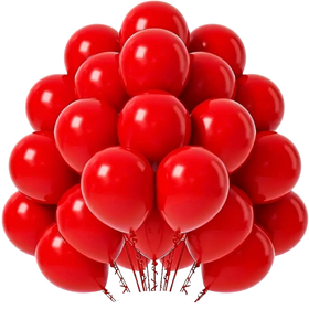 Balloons Helium 6 Piece Per Pack F-01 - Red - 5 Packs | Shop Today. Get ...