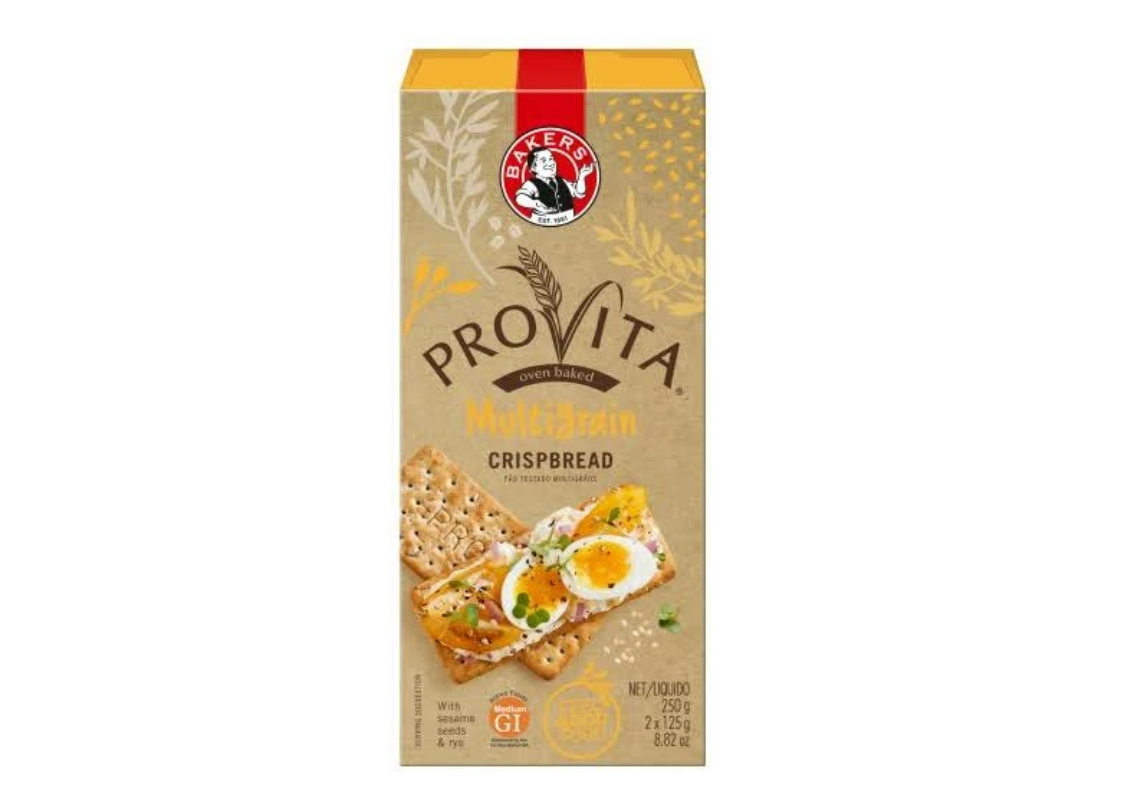 Bakers Provita Multigrain Crispbread 250g x 12 | Shop Today. Get it ...