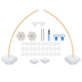 2.5×2.5m Balloon Arch Stand Kit - Bendable Frame with Water Base for ...