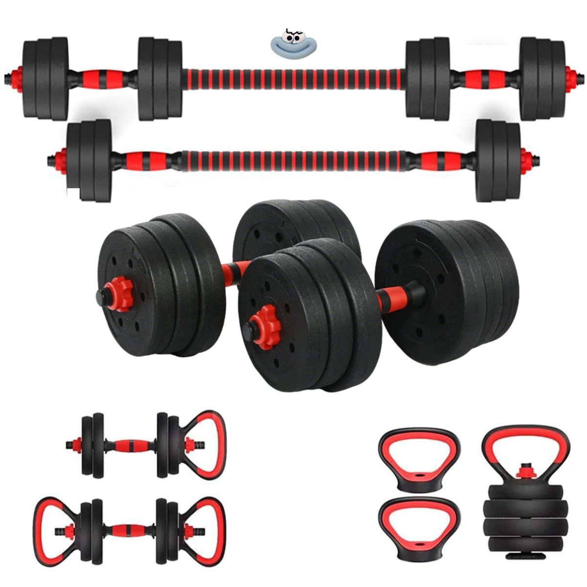 Weightlifting Dumbbells Barbell Weight Set-Indoor Fitness,Gym ...