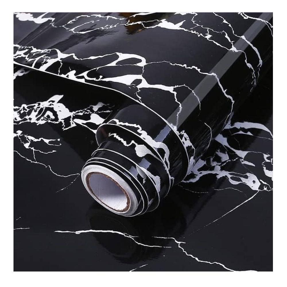 Decor Self-Adhesive Countertop Marble Waterproof Wallpaper Roll - 200cm ...