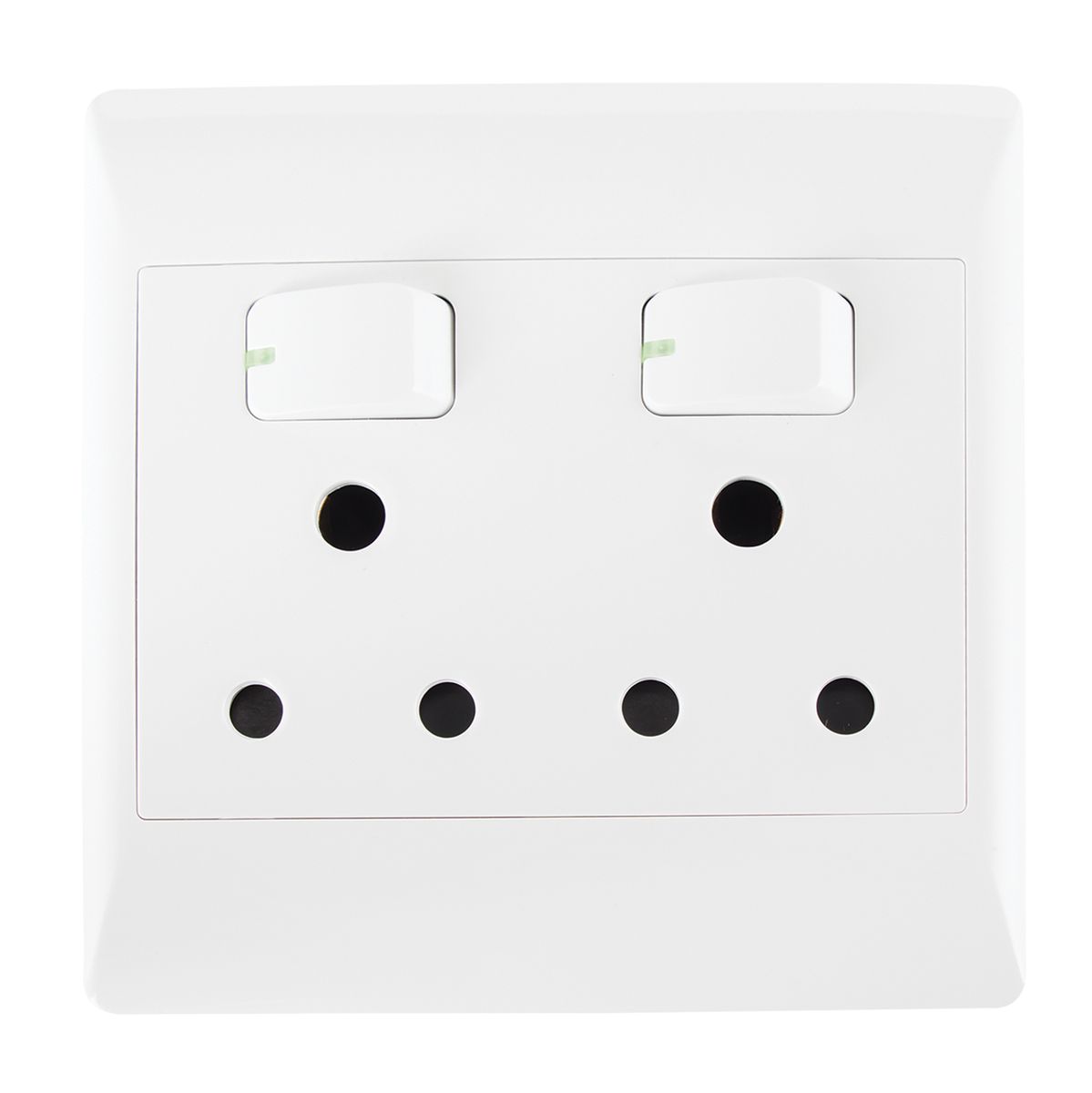 Bright Star 16 Amp Double Plug Socket - 4x4 - Grey or White | Shop ...