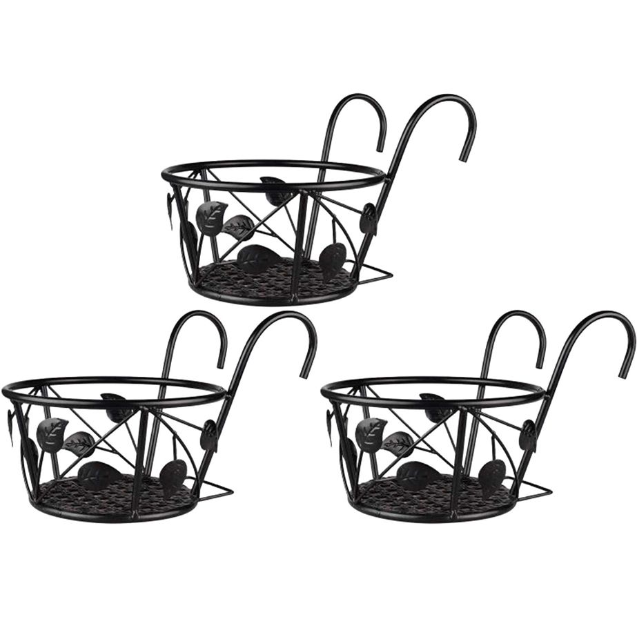 3 Piece Stylish Garden Hanging Pot Plant Holder | Shop Today. Get it ...